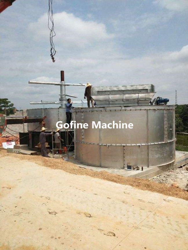 Integration Layer Chicken Manure Compost Machine Aerobic Fermented Towable