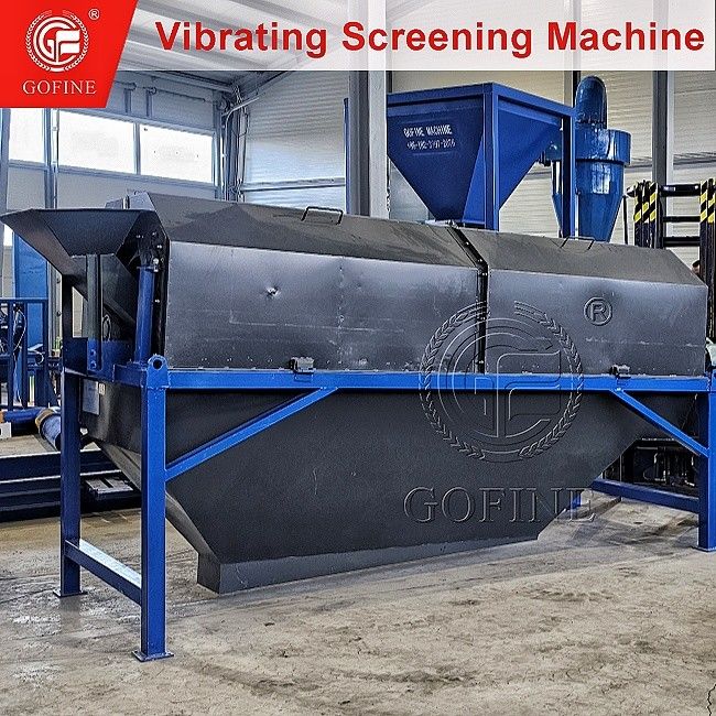 Mobile High-speed Chemical Organic Fertilizer Production Line Screening ...