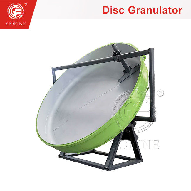 5.5kw Motor Pan Granulator For Organic Compound Fertilizer Granule ...