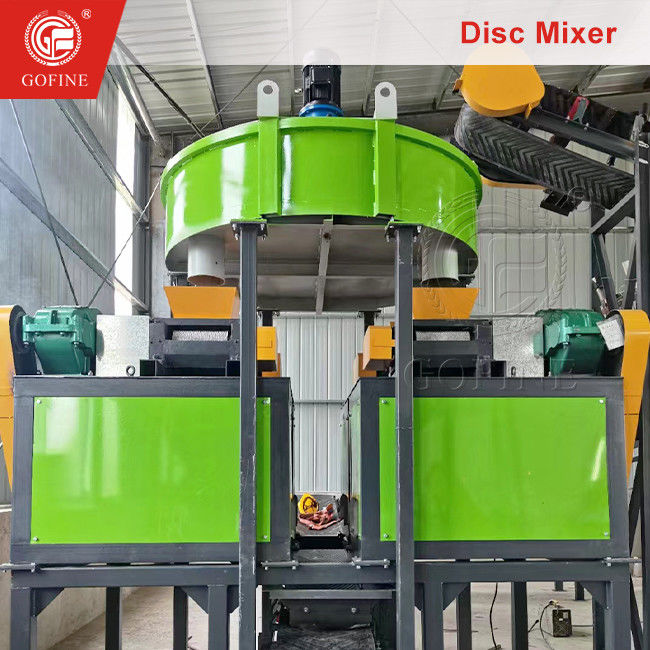 3-6 Tons/Hour Industrial Organic Fertilizer Mixing Machine For ...