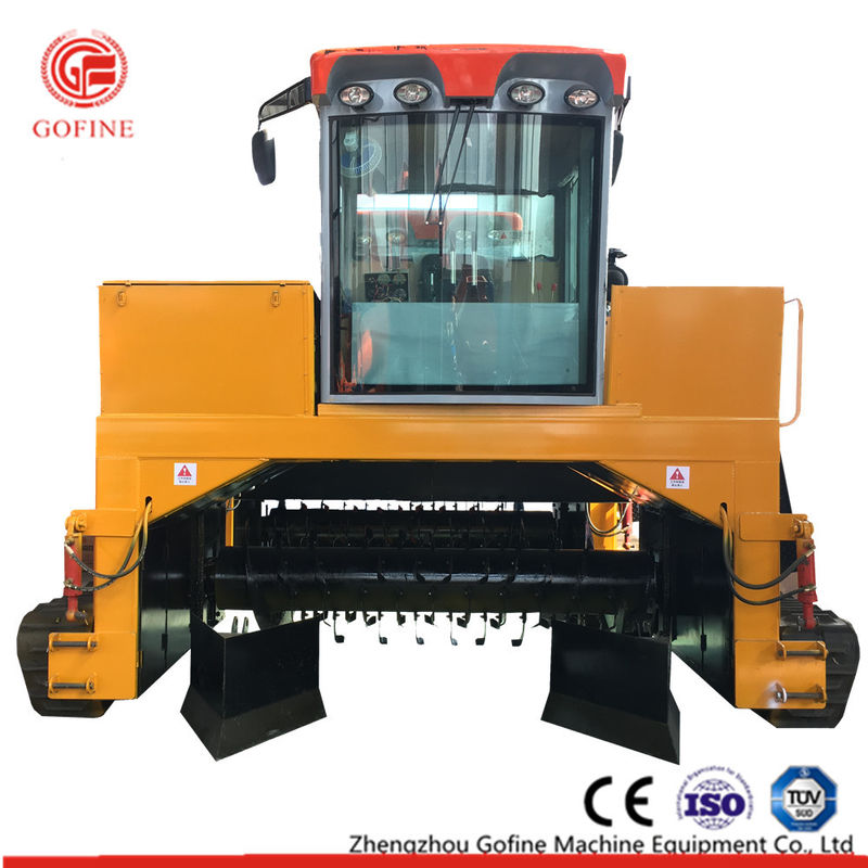 High Performance Compost Windrow Turner Reliable Low Power Consumption
