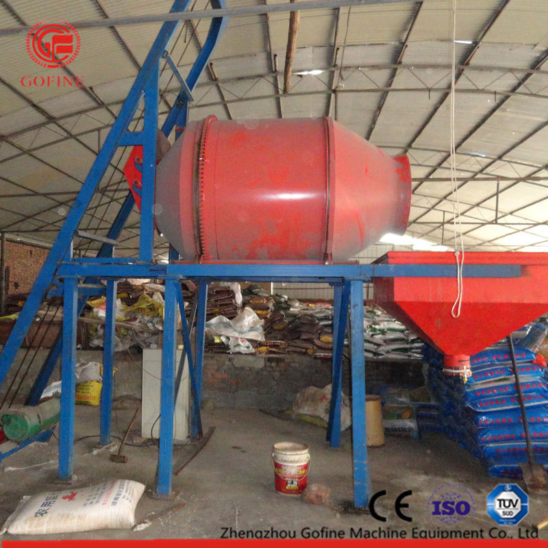 8 Ton Per Hour BB Fertilizer Production Line , BB Fertilizer Mixing ...