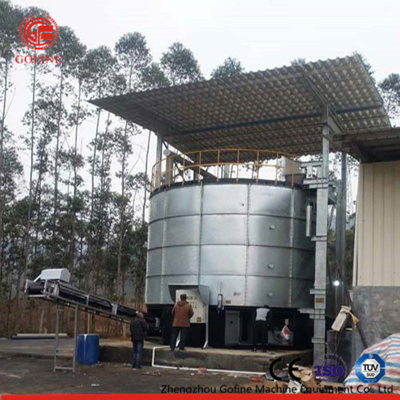 Sealed Organic Fertilizer Fermentation Tank Customized Color Highly ...