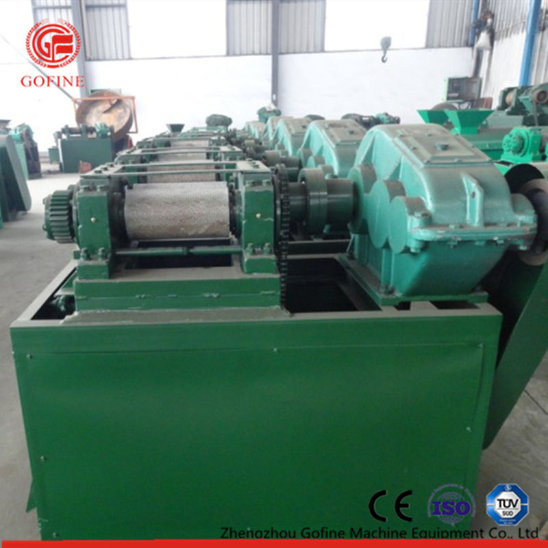 Double Roller Fertilizer Granules Making Machine / Organic Fertilizer ...