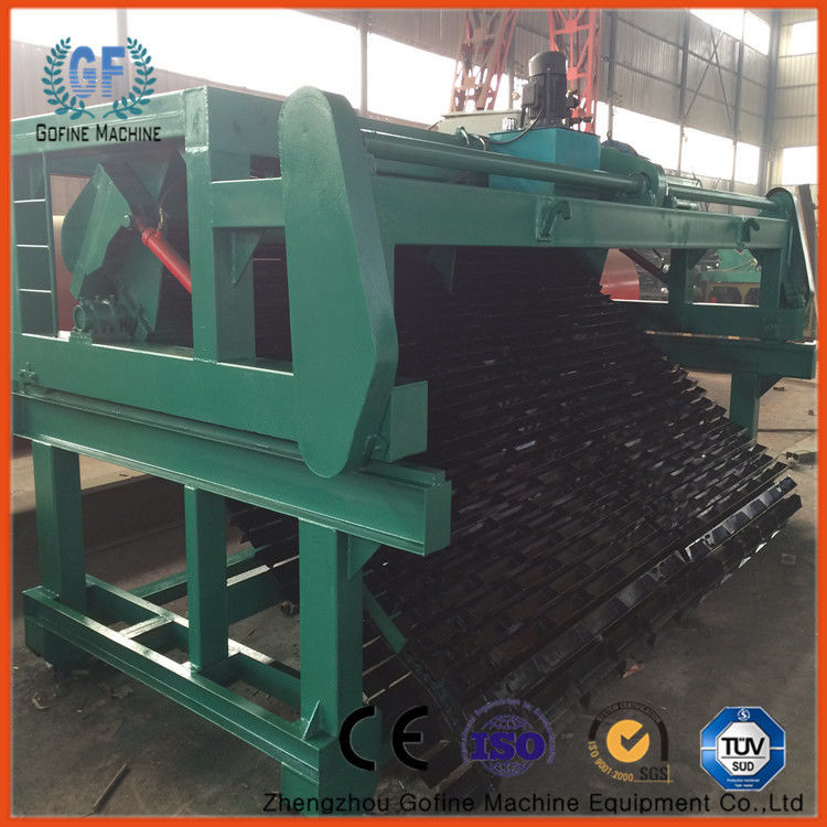 Organic Material Compost Windrow Turner 2.5 - 6m Width Rotary Chain Plate
