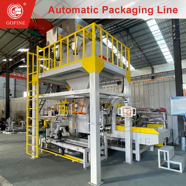 Efficient Bagging And Palletizing Packaging Plant Solutions