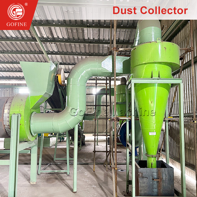 High Filtration Performance Cyclone Dust Separator For Fertilizer Plant