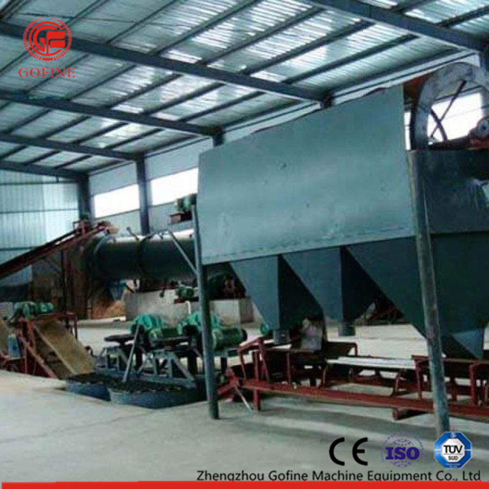 Compact Structure Compound Fertilizer Production Line Low Power Consumption